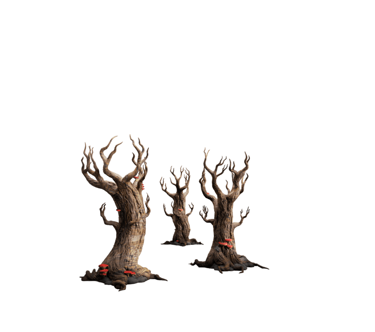 Gloomwood Trees - Décors et tuiles modulables prépeints aimantés pour ...